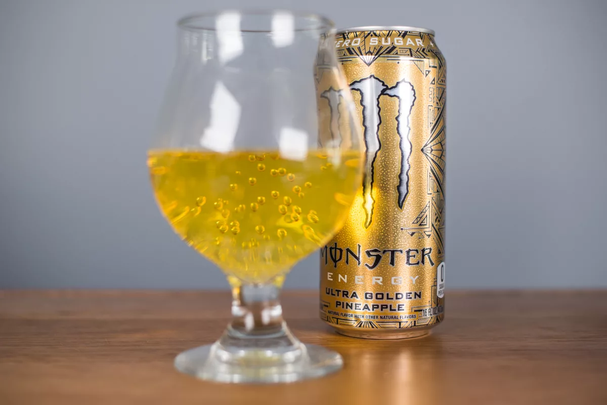 Monster Energy Drink - Ultra Golden Pineapple - By the Label