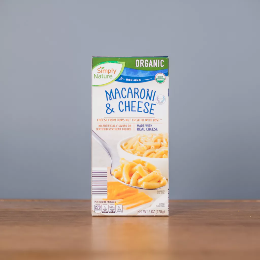 Aldi’s Simply Nature Macaroni and Cheese - By the Label