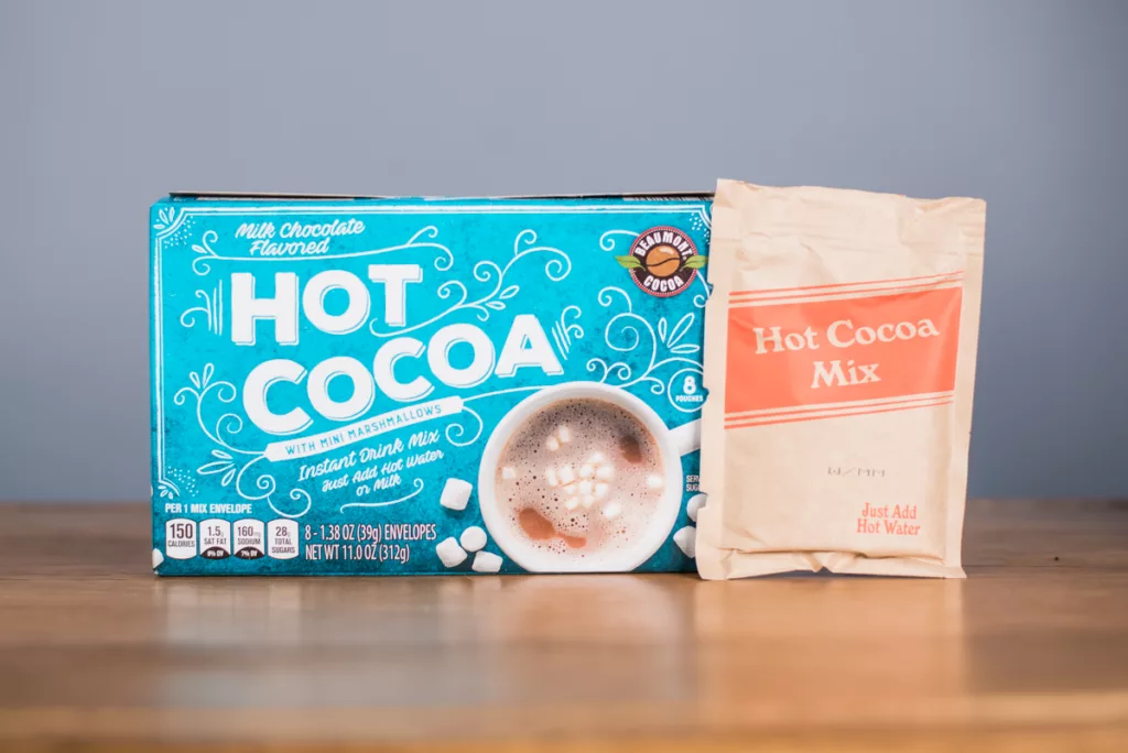 Aldi Beaumont Hot Cocoa Mixes - By the Label