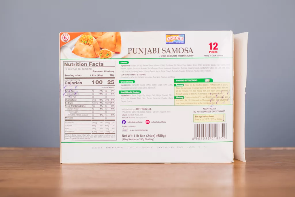 Ashoka Punjabi Samosas - By the Label