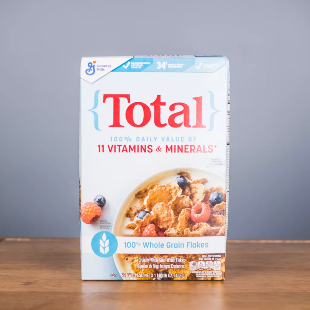 General Mills Total Whole Grain Cereal - By the Label