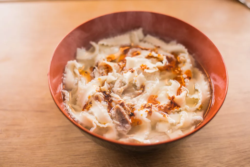 Six Fortune Dried Dao Shiao (Knife Cut) Noodles - By the Label