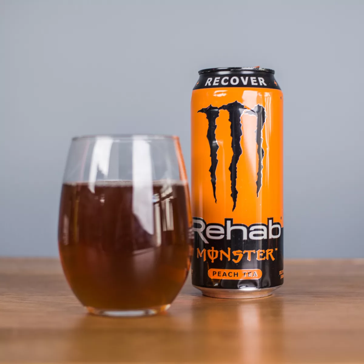 Monster Rehab Peach Tea - By the Label