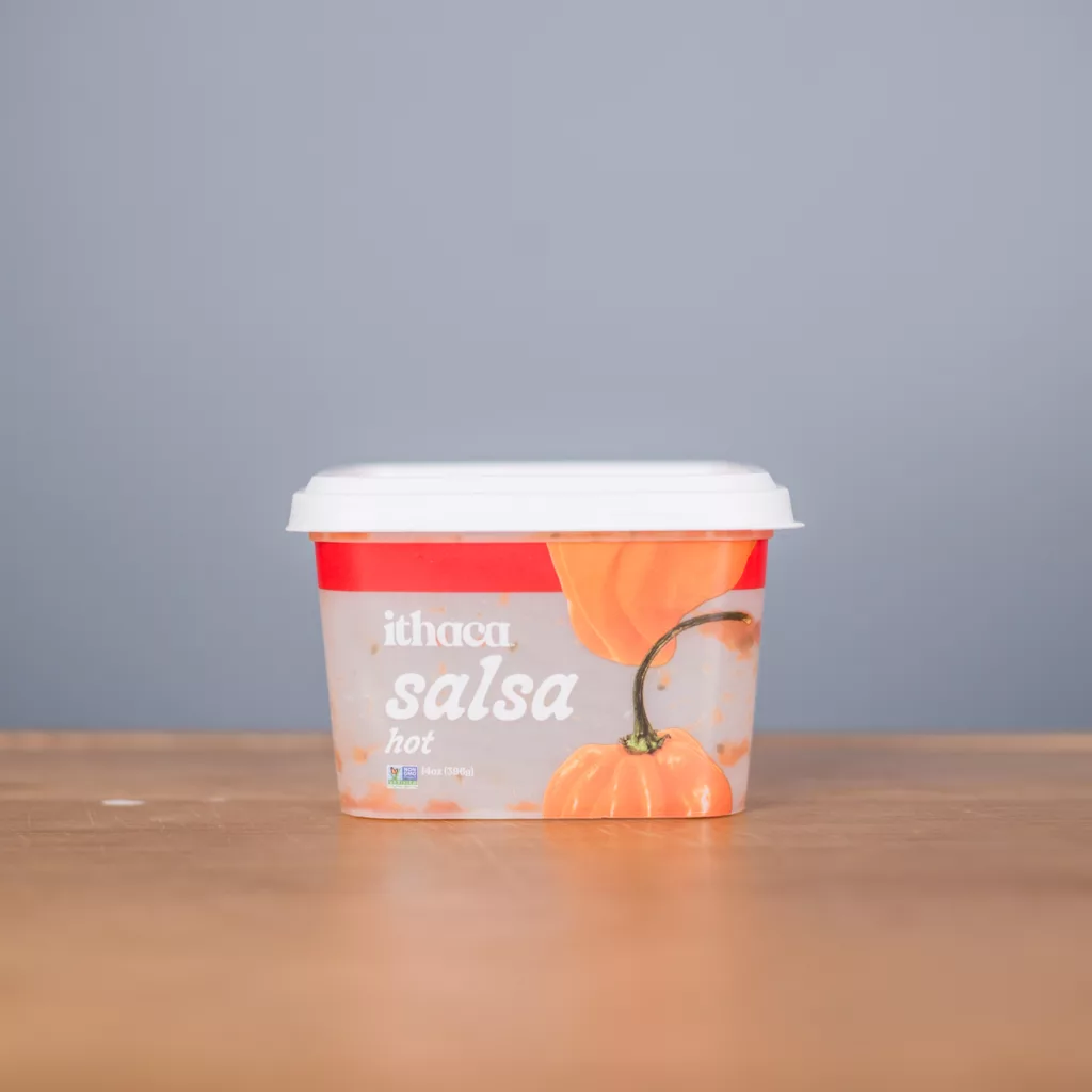 Ithaca Hummus Hot Salsa - By the Label