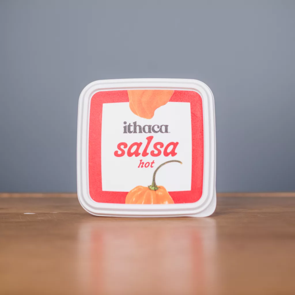 Ithaca Hummus Hot Salsa - By the Label