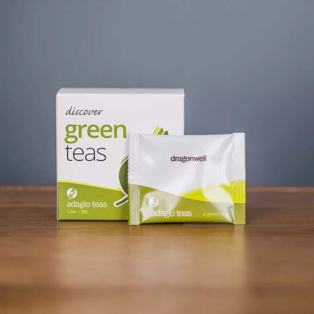 Adagio Dragonwell Tea - By the Label