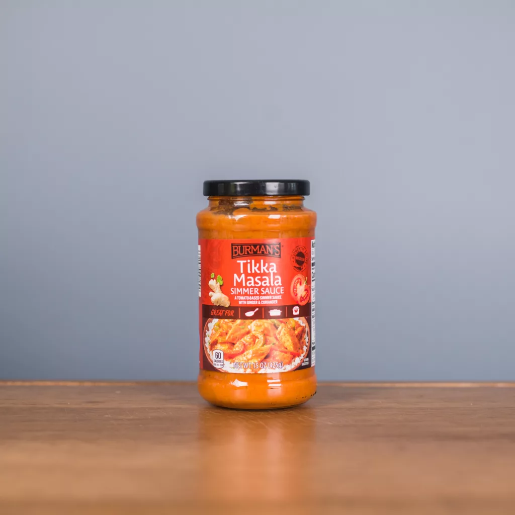 Aldi Burman’s Tikka Masala Simmer Sauce - By the Label