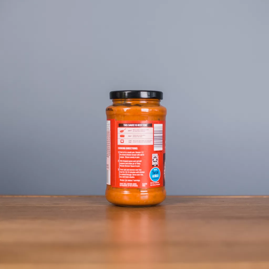 Aldi Burman’s Tikka Masala Simmer Sauce - By the Label