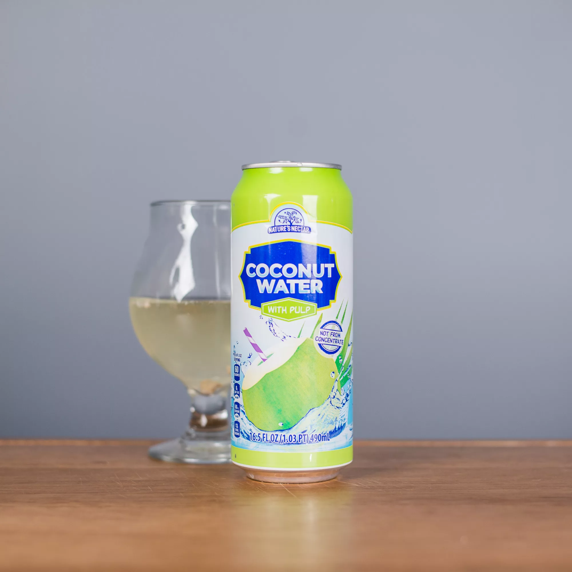 Aldi Nature’s Nectar Coconut Water with Pulp - By the Label