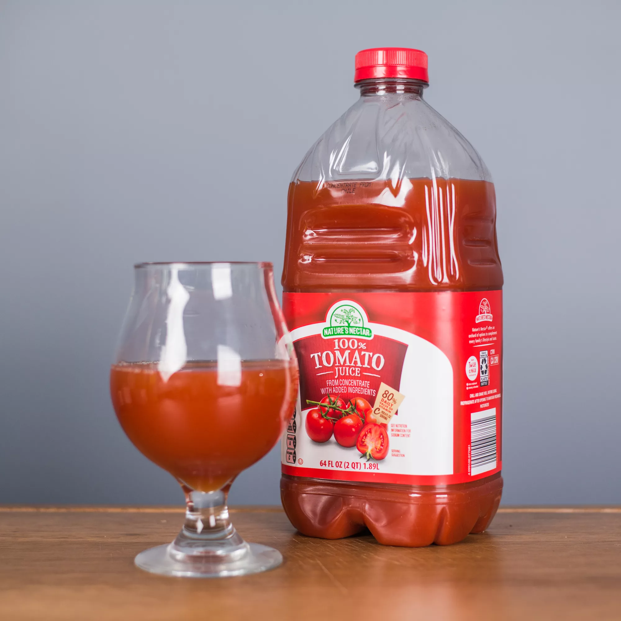 Aldi Nature’s Nectar Tomato Juice - By the Label