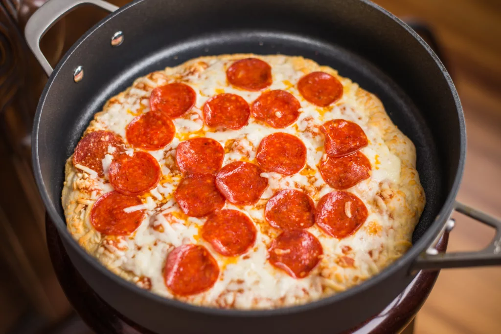 Red Baron Brick Oven Crust Pepperoni Pizza - By the Label