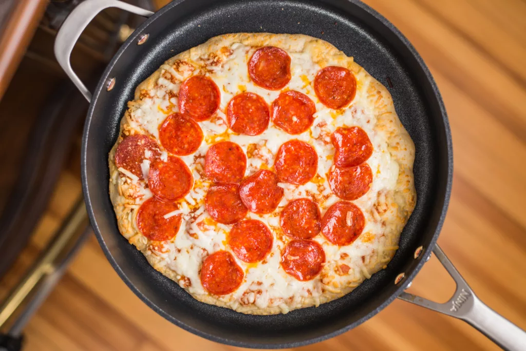 Red Baron Brick Oven Crust Pepperoni Pizza - By the Label