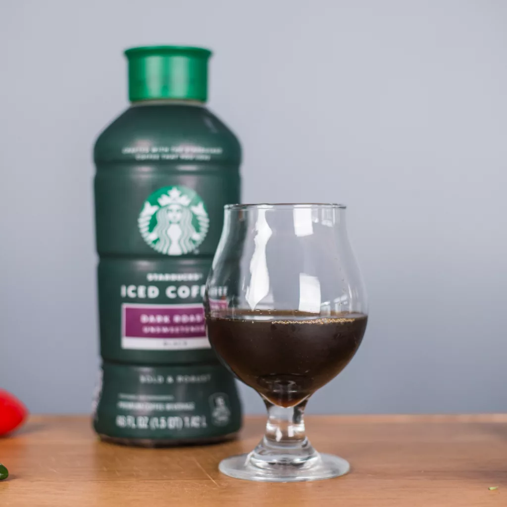 Starbucks Black Iced Coffee Dark Roast - By the Label