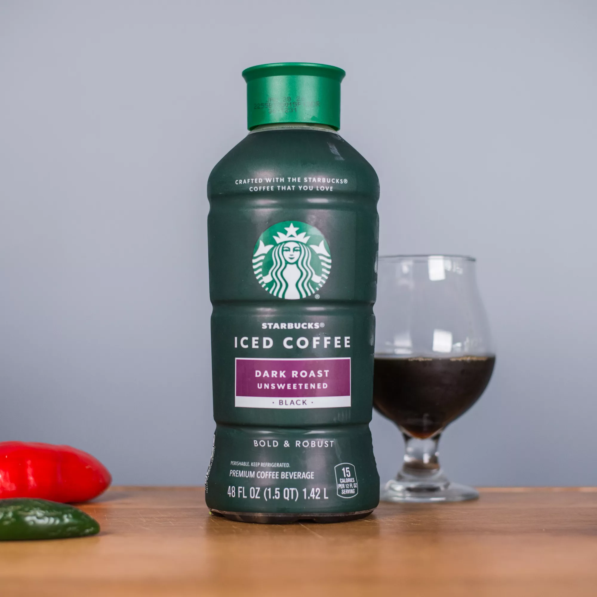 Starbucks Black Iced Coffee Dark Roast - By the Label
