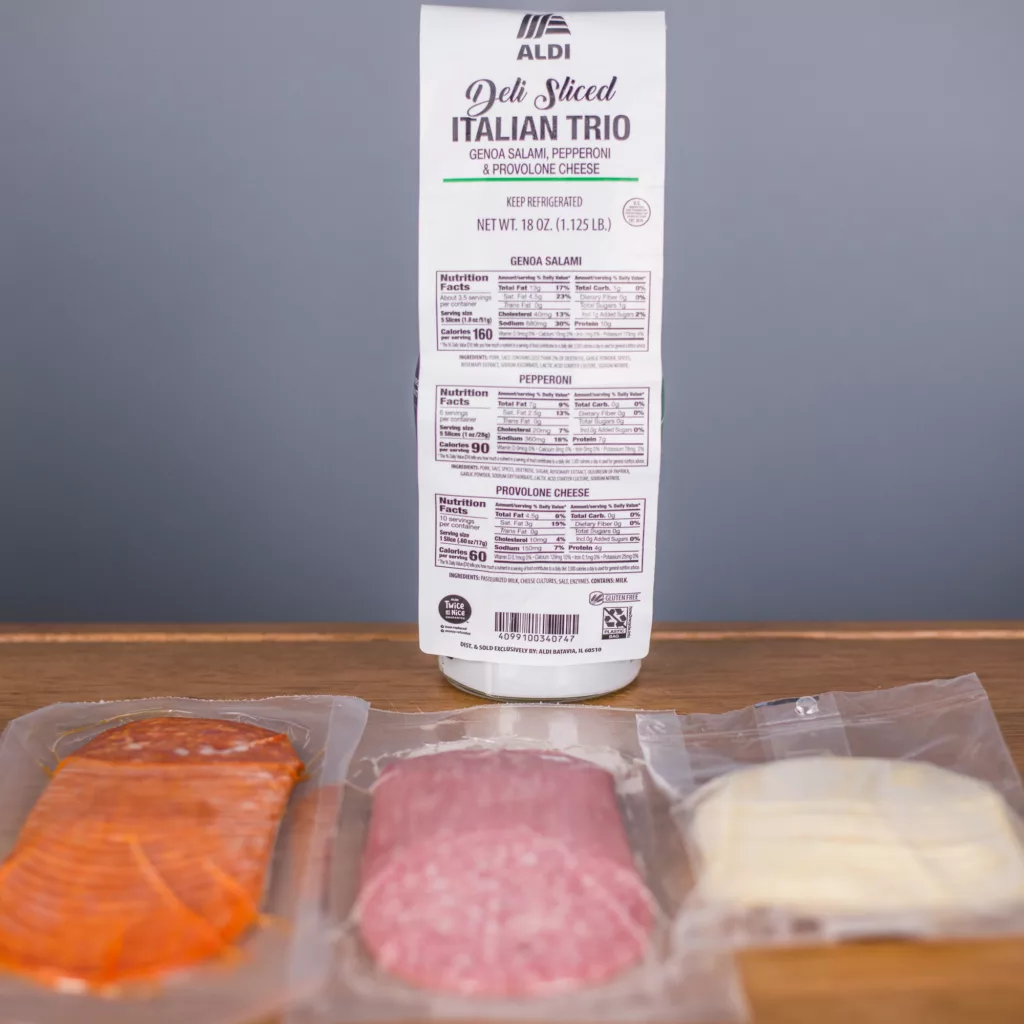 Aldi’s Deli Sliced Italian Trio - By the Label