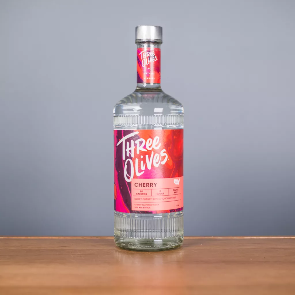 Three Olives Cherry Flavored Vodka - By the Label